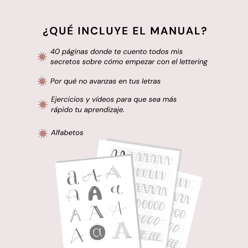 Guía De Lettering Para Principiantes - Valentina Words